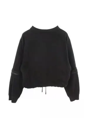 Fendi 2010s Fisheye Cropped Sweatshirt