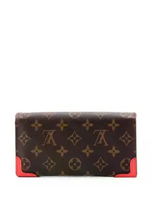 LOUIS VUITTON Retiro Sarah Wallet Monogram Canvas Small Wallets