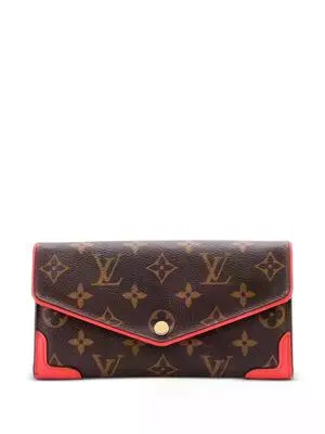 LOUIS VUITTON Retiro Sarah Wallet Monogram Canvas Small Wallets - Brown