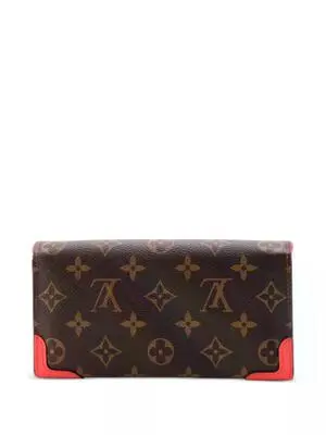 LOUIS VUITTON Retiro Sarah Wallet Monogram Canvas Small Wallets