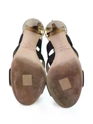 JIMMY CHOO Elastic-strap Sandals