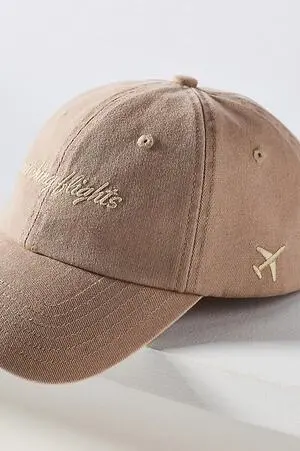 KENZ KUSTOMZ Catching Flights" Baseball Cap - Tan