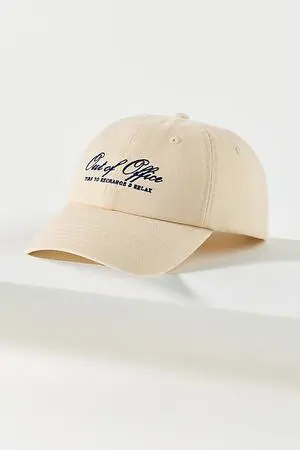 KENZ KUSTOMZ Out Of Office" Baseball Cap - Tan