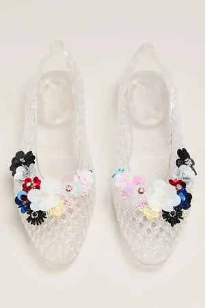 HEAVENLY JELLY Petal Ballet Flats