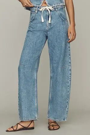 SEVENTY + MOCHI Mila High-rise Barrel Jeans