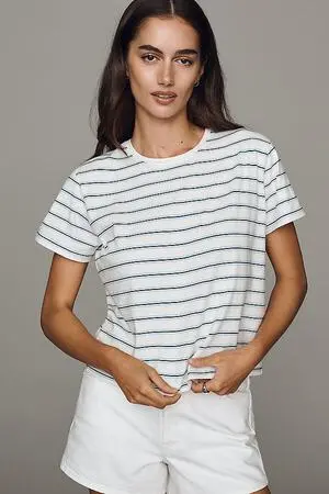 ROWING BLAZERS Cropped Tee - Multi Stripe