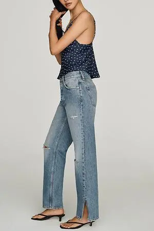 ANINE BING Roy " Cotton Jeans