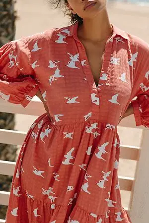 CELANDINE Carolita Long-sleeve Dress