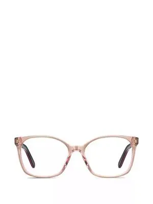 Marc Jacobs Rectangle Frame Eyeglasses - Pink