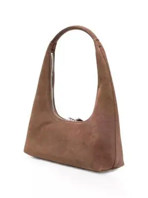 MARGESHERWOOD Logo-detail Hobo-style Shoulder Bag - Brown