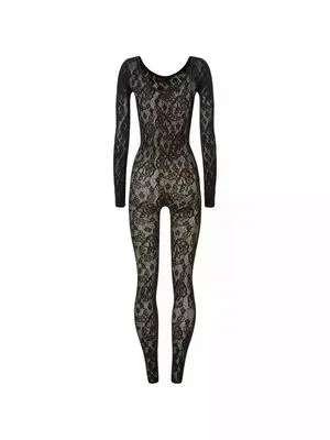 Wolford Infinite Rose Floral-lace Jumpsuit