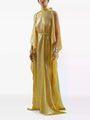 TALLER MARMO Nevada Belted Maxi Kaftan Dress