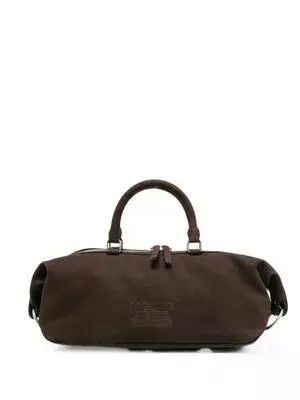 MARGESHERWOOD Dumpling Logo-embossed Tote Bag - Brown