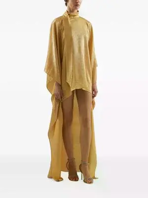 TALLER MARMO Sunrise" Asymmetric Maxi Dress