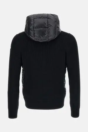 Moncler Padded Hooded Cardigan