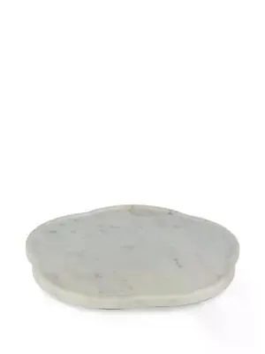 J-LINE Flower-shaped Rotating Marble Plate