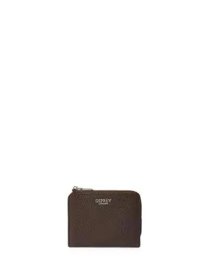 OSPREY Medium Core Leather Zip-around Wallet - Brown