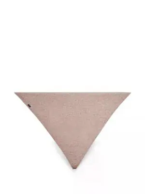 Brunello Cucinelli Monili-embroidered Triangular Scarf