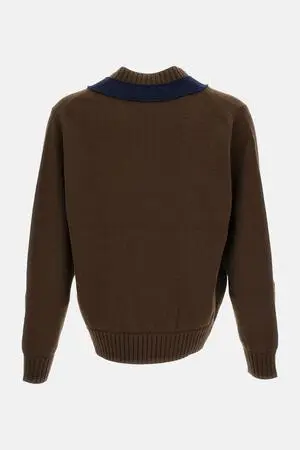Sacai Oversize Crew-neck Sweater