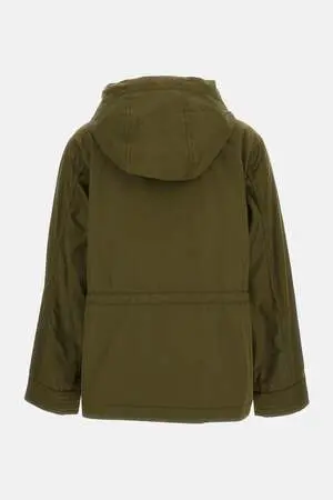 Moncler Short Cotton Parka - Green