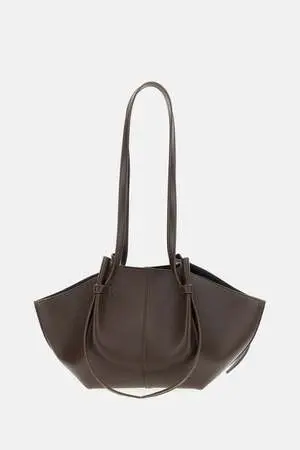 Yuzefi Borsa Mochi Pebble Grain - Marrone