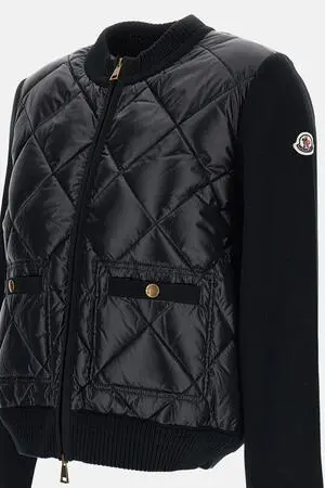 Moncler Quilted Cotton Cardigan