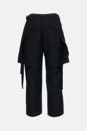 Sacai Wool Blend Cargo Pants