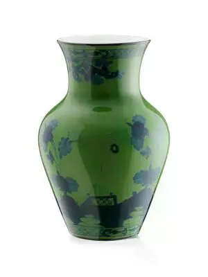 GINORI 1735 Oriente Italiano-motif Vase - Green