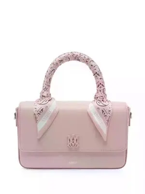 Amiri Micro Long Ma Bandana-print Handbag - Pink