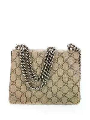 Gucci Dionysus Gg Supreme Shoulder Bag - Neutrals