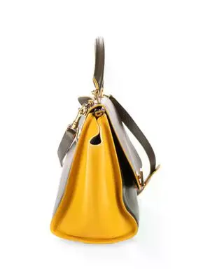 Celine Trapeze Tote Bag - Green