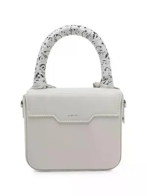 Amiri Micro Ma Bandana-embellished Tote Bag