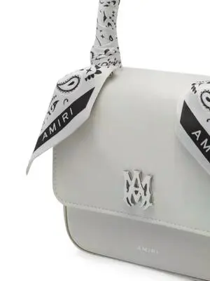 Amiri Micro Ma Bandana-embellished Tote Bag