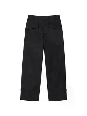 4SDESIGNS Button-fastening Trousers - Black