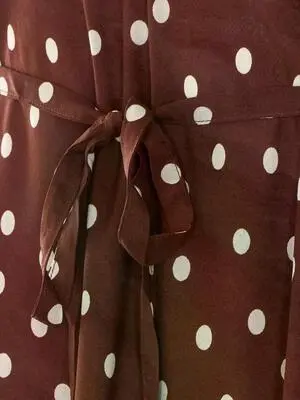 Rixo Cely Polka-dot Dress