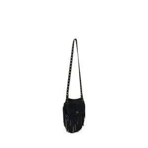 Ralph Lauren Fringe-trim Medium Marcy Crossbody Bag