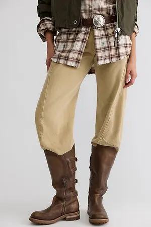 Free People We The Free Beckett Biker Boots - Brown