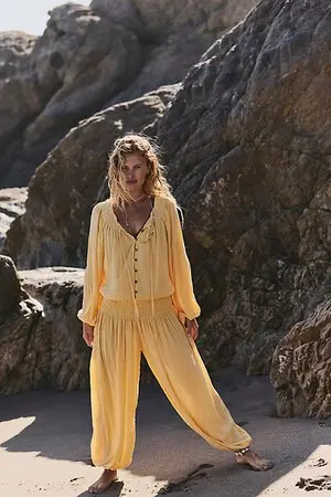 Free People Atlas Balloon Jumpsuit