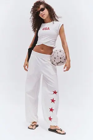 Free People Hot Shot Match Day Crossover Set - White