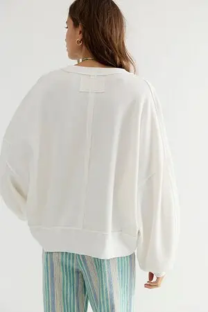 Free People We The Free Skyline Thermal - Clean Ivory