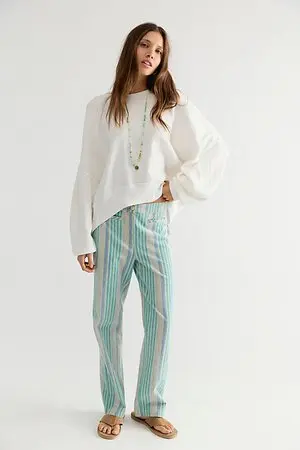 Free People We The Free Skyline Thermal - Clean Ivory