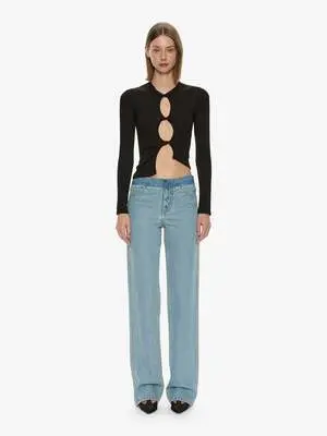 Christopher Esber Open Twist Long Sleeve Top