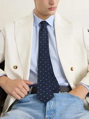 Paul Smith 8cm Polka-dot Silk Neck Tie