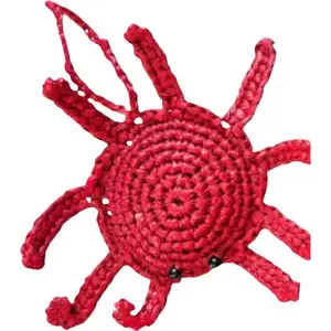 ZANATANY CONCEPTS Mini Crabs Raffia Keyring