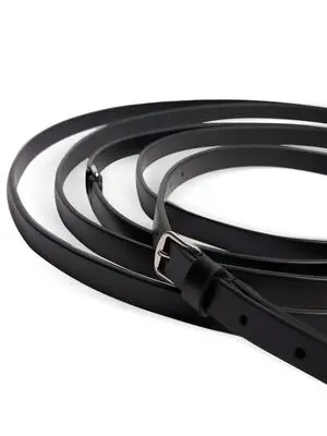 ANN DEMEULEMEESTER Triple-wrap Leather Belt