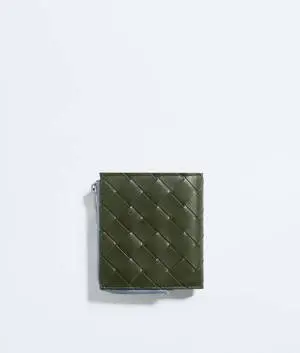 Bottega Veneta Intrecciato Small Bi-fold Wallet