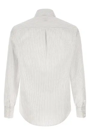 Brunello Cucinelli Striped Buttoned Shirt - No