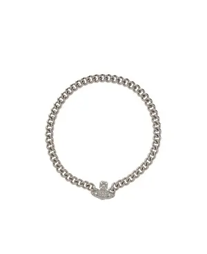 VIVIENNE WESTWOOD Graziella Chain Necklace - White
