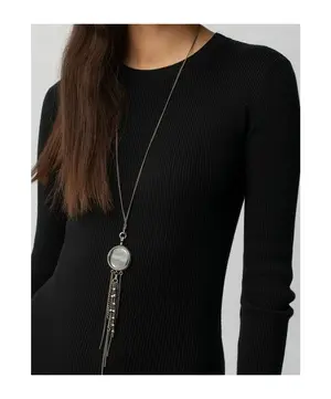 ANN DEMEULEMEESTER Eva Open-back Ribbed Maxi Dress