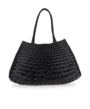 Dragon Diffusion Woven Leather Tote Bag